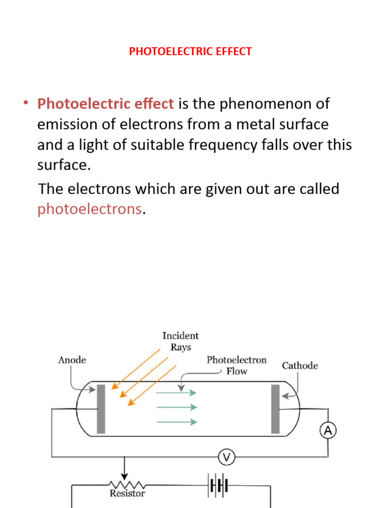 Photoelectric Effect | PDF | Photoelectric Effect | Electromagnetic ...