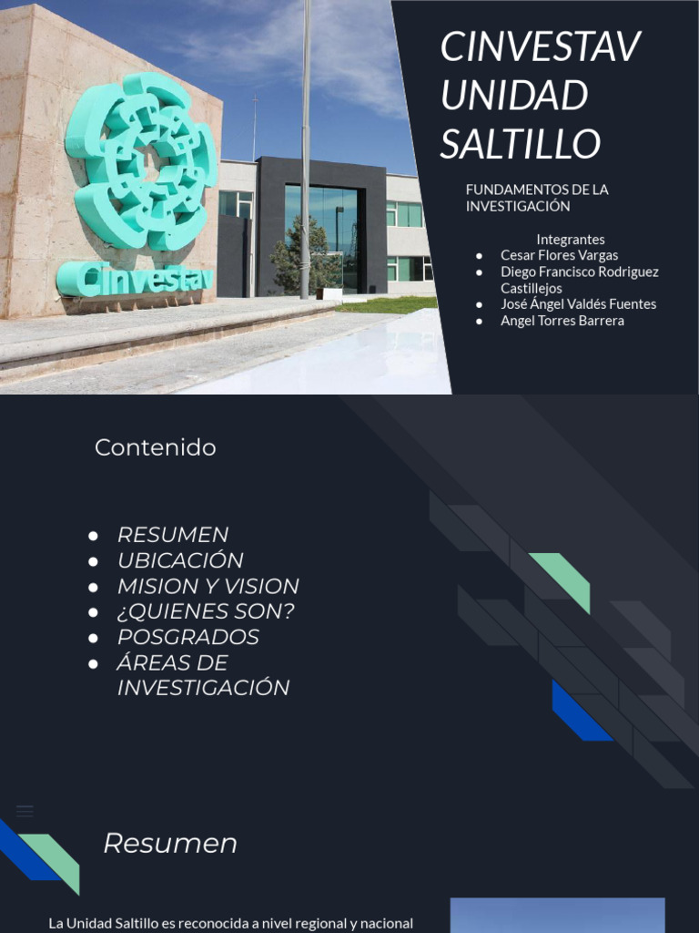 Cinvestav Unidad saltillo (1) | PDF | Science | Economias