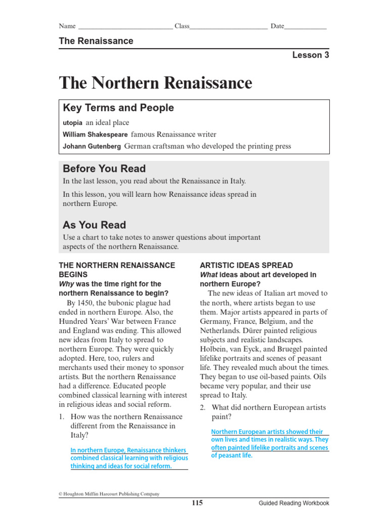 Northern Renaissance Overview | PDF | Renaissance | Printing
