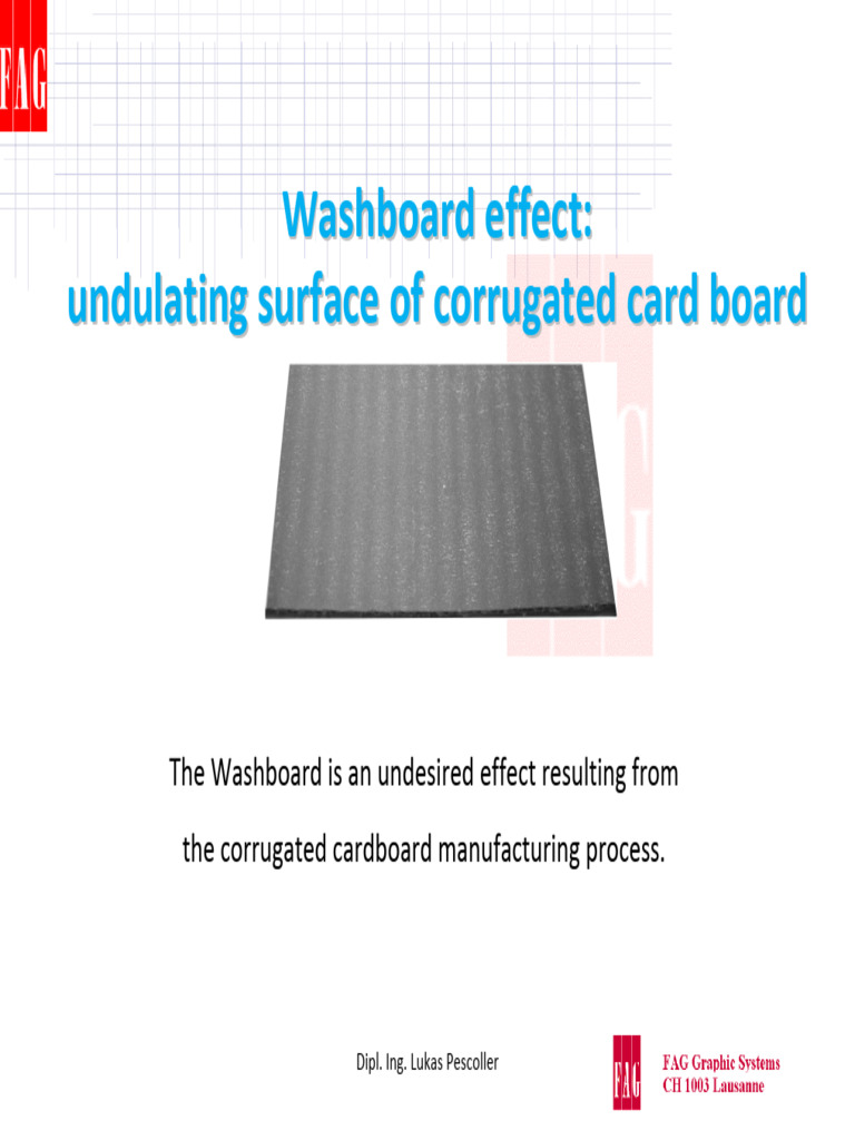 Controlling Washboarding in Corrugated Board | PDF | Paper | Humidity