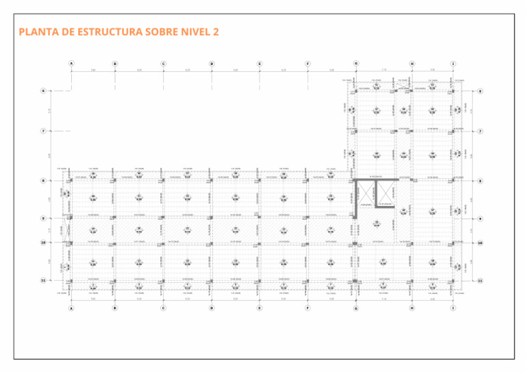 Planta de Estructurass | PDF