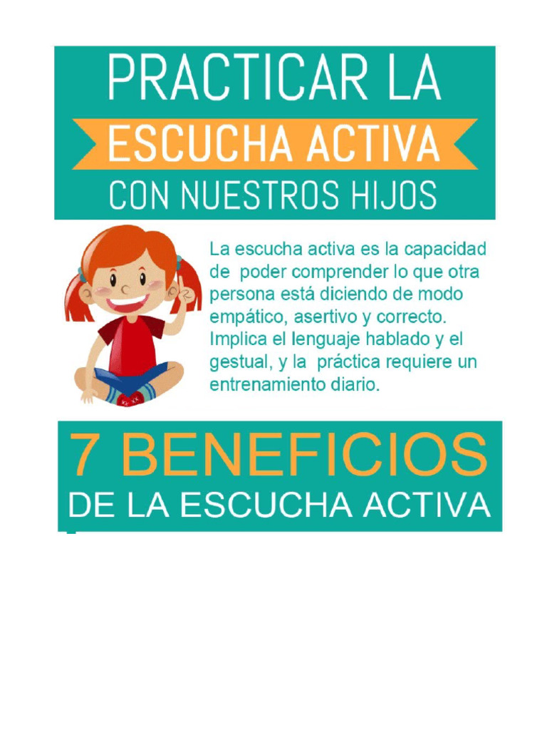 infografía escucha activa | PDF