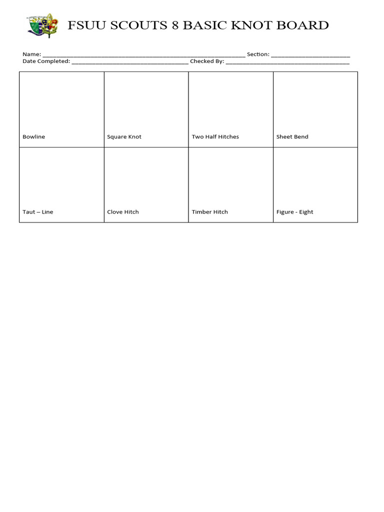 Knot Board | PDF | Knot