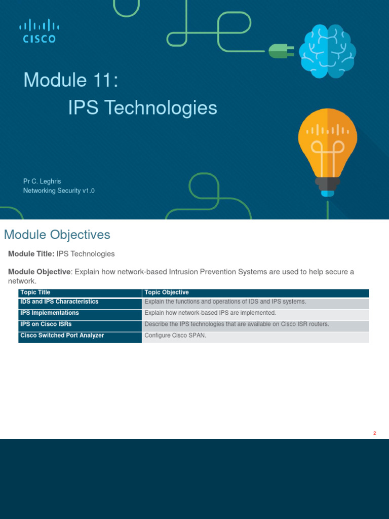 Net Security Ch11 Ips Technologies Pdf Computer Network Network