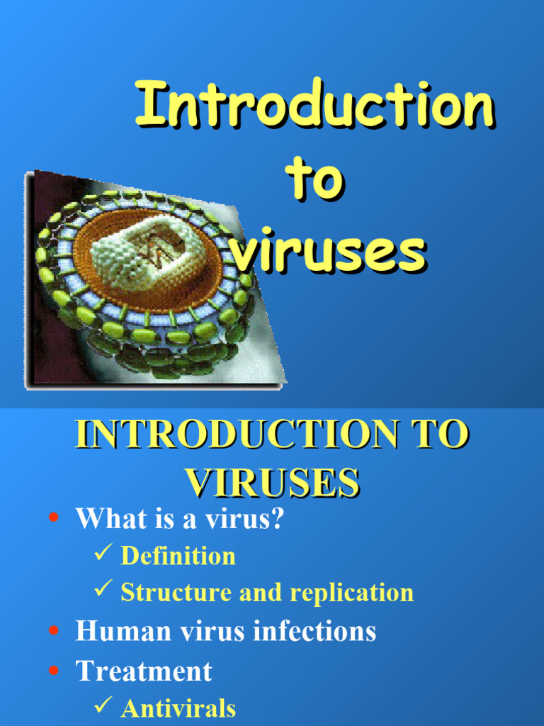 2 - Introduction To Viruses | PDF | Virus | Antiviral Drug