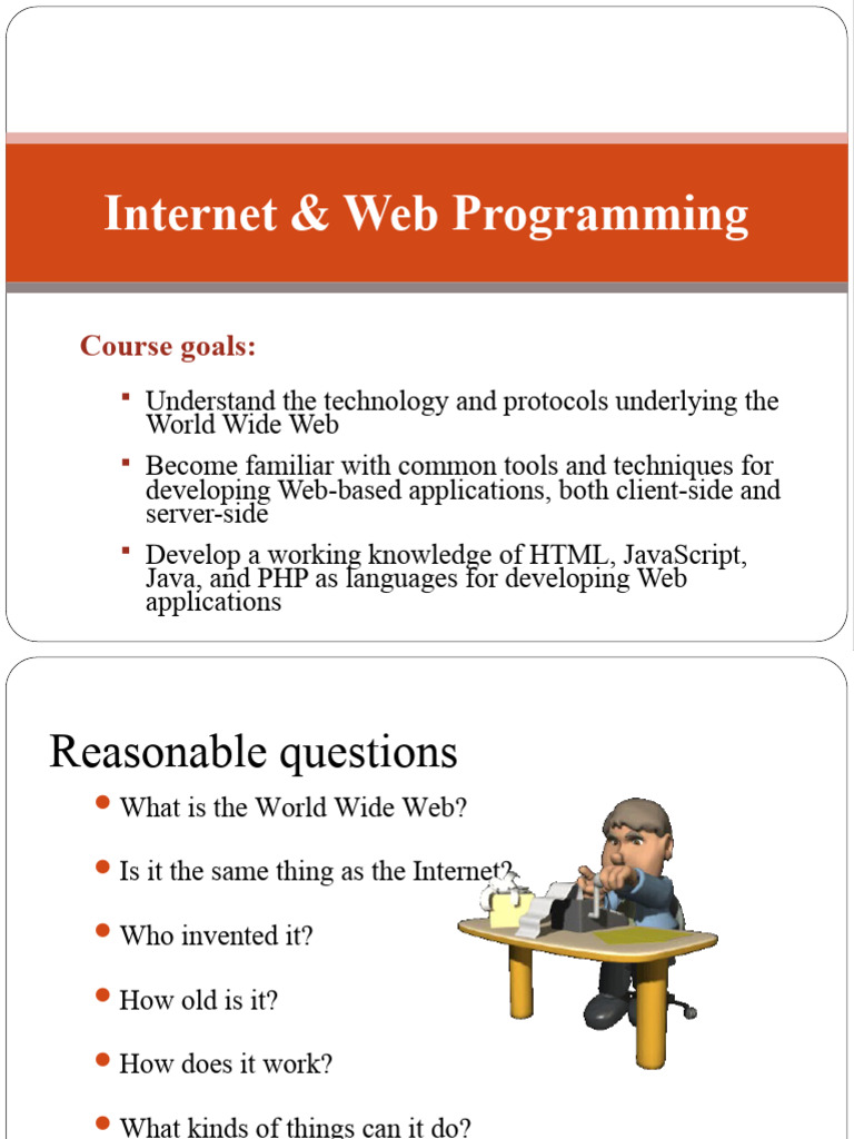 Web Programming | PDF | World Wide Web | Internet & Web