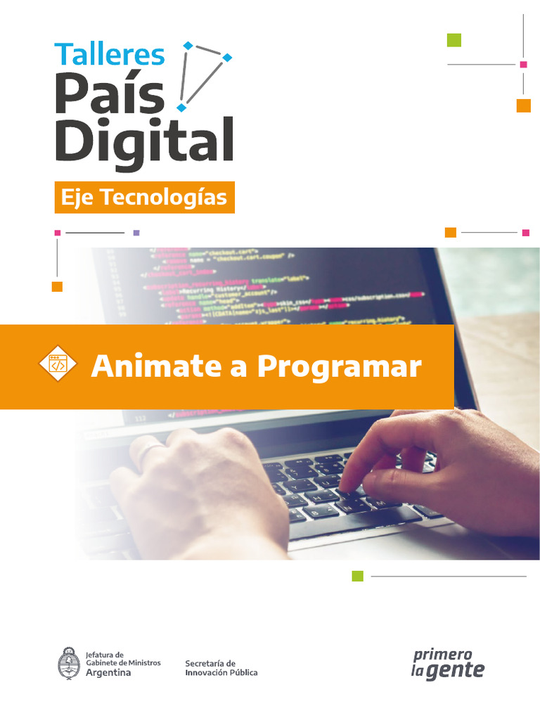 Manual - Animate A Programar | PDF | Lenguaje de programación | Programación de computadoras