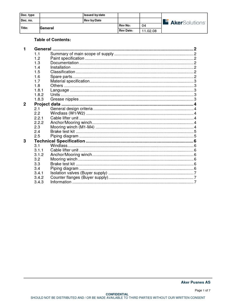 02 Technical Specification | Download Free PDF | Pipe (Fluid Conveyance ...