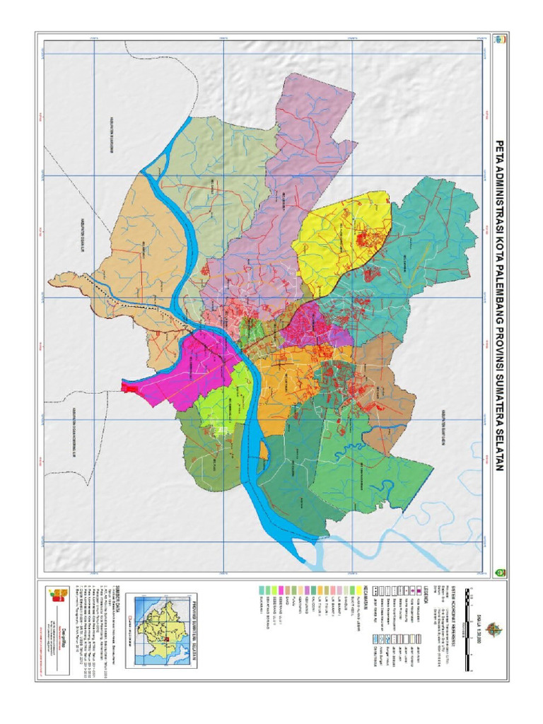 Peta Palembang | PDF