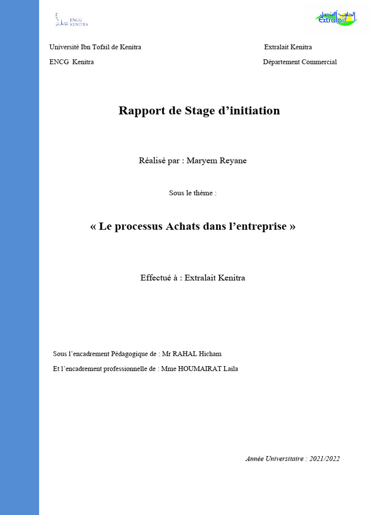Rappôrt | PDF | Lait | Crème (produit laitier)