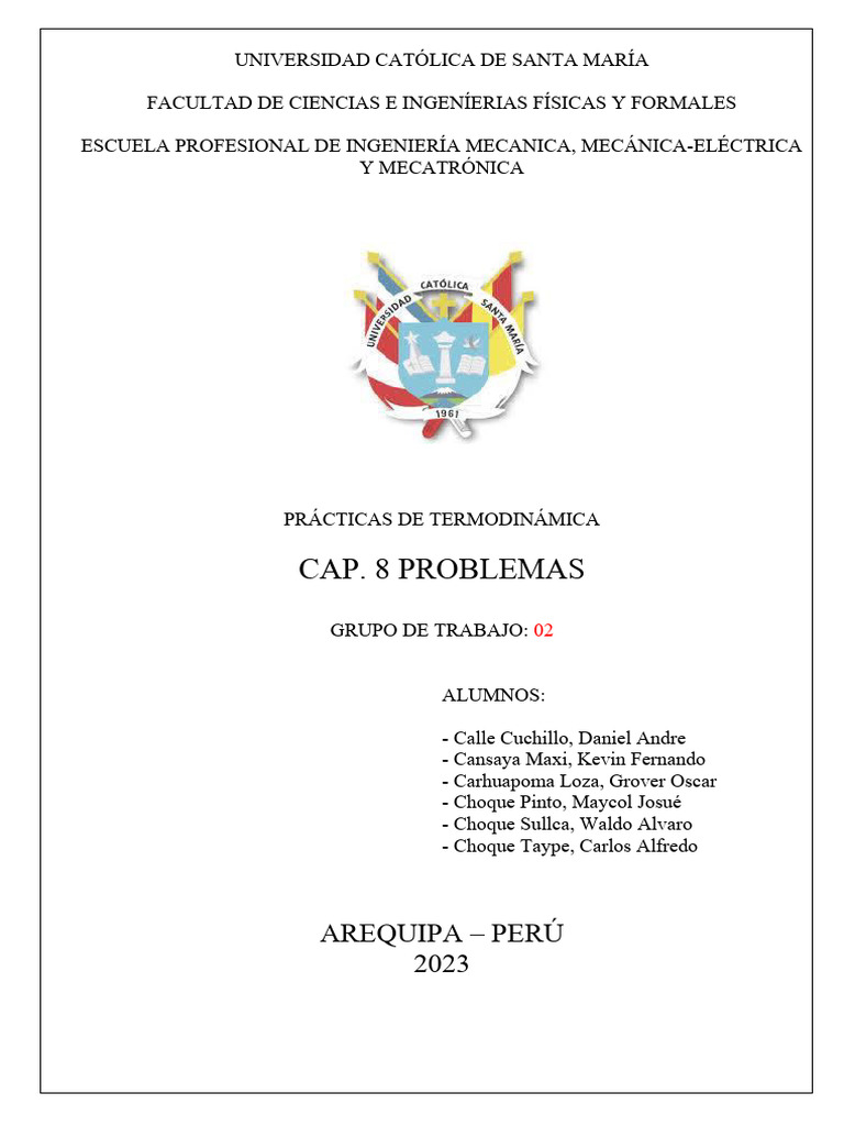 Grupo 2 Problemas Cap. 8 CENGEL YUNUS | PDF | Refrigeración | Cantidades fisicas