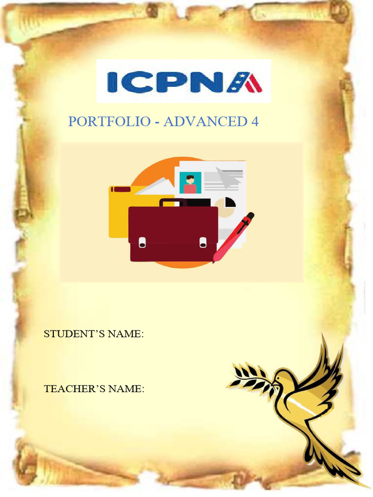 Portfolio Example - Advanced 4 | PDF