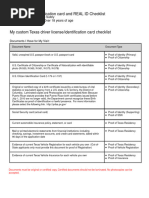 REAL ID Checklist - California DMV | PDF | Identity Document ...