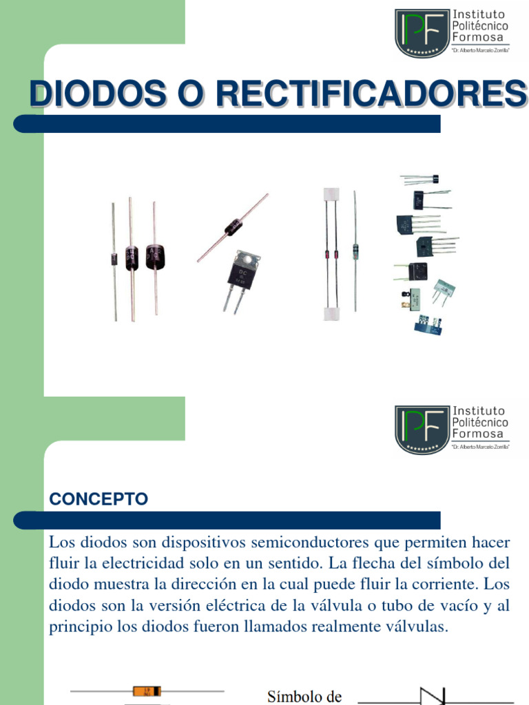Teoria DIODOS | PDF | Diodo | Diodo emisor de luz