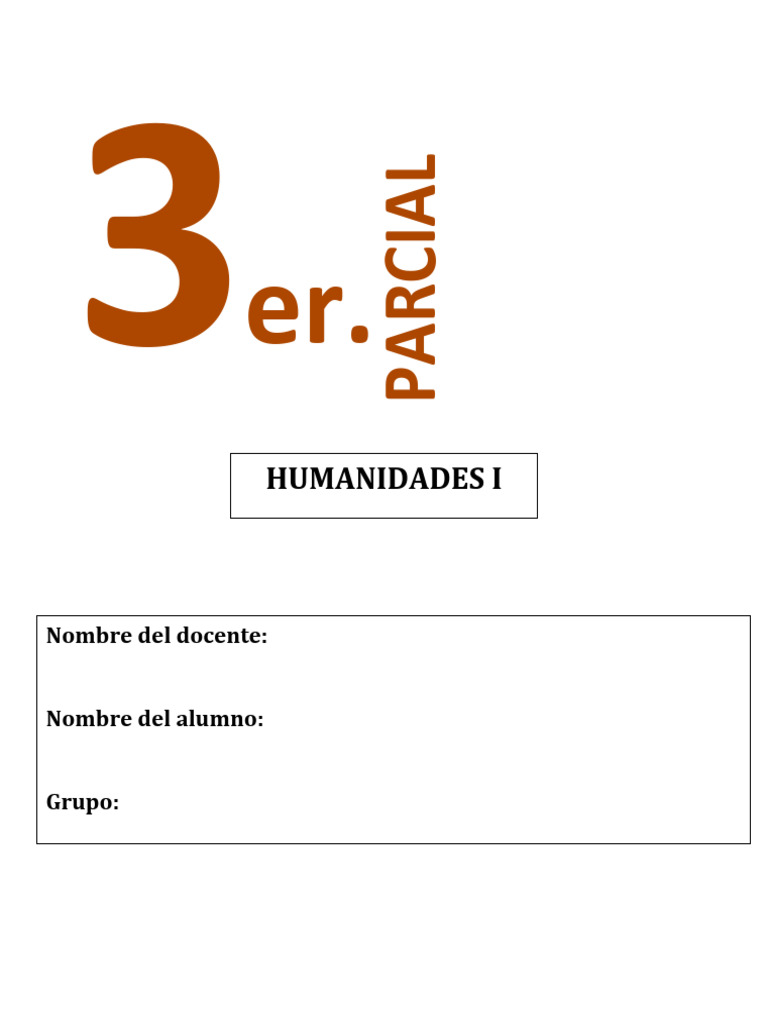 Humanidades 3er Parcial | PDF | Falacia | Antropología