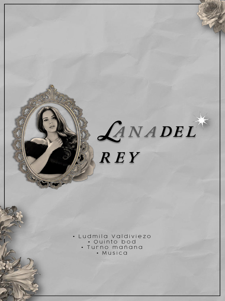 Lana Del Rey Bio | PDF | Álbumes | Música pop