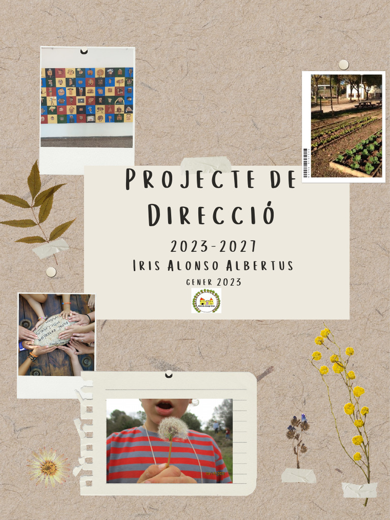 Projecte de Direcció - Iris Alonso Albertus 23-27 | PDF