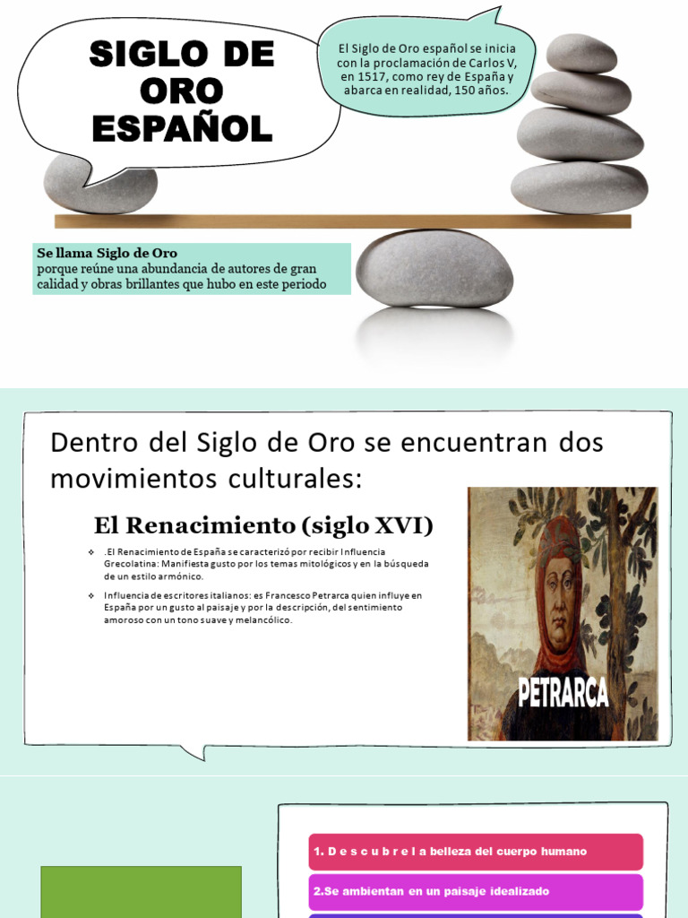 Siglo de Oro: Renacimiento y Barroco | PDF | Barroco