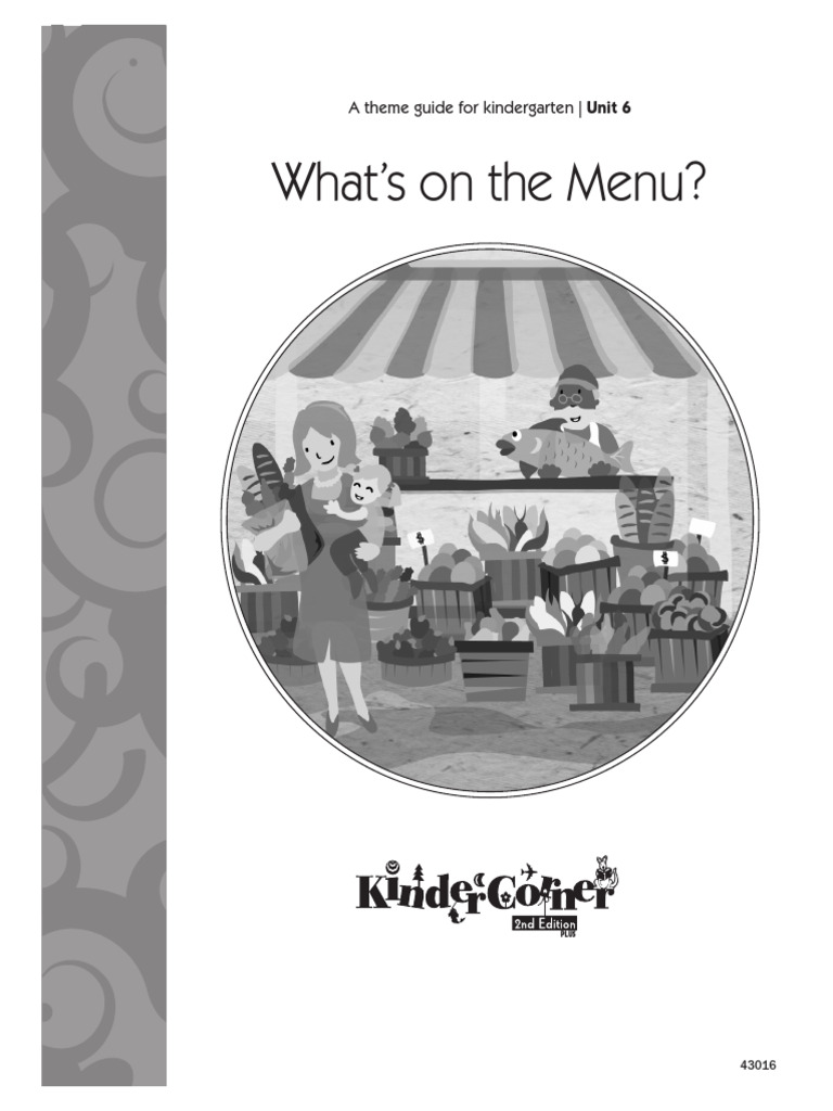 Kindergarten Unit 6: Healthy Eating Guide | PDF | Food And Drink