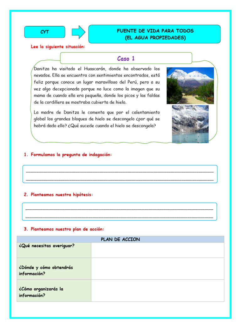 Estados del Agua: Actividades para Niños | PDF | Agua | Vapor de agua