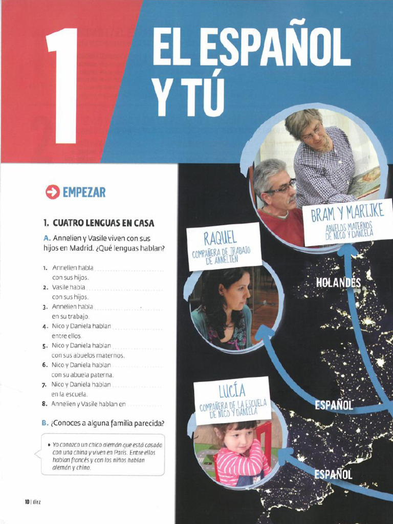 Unidad 1 - El Español y Tú | PDF
