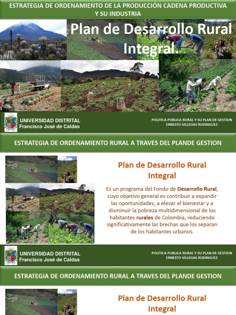 Sesion 4 Plan de Gestio Rural Integral | PDF | Análisis FODA ...