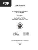 Pengenalan WHO Anthro & Anthro Plus | PDF