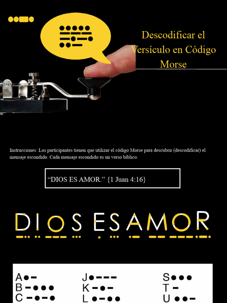 Juego Código Morse | PDF