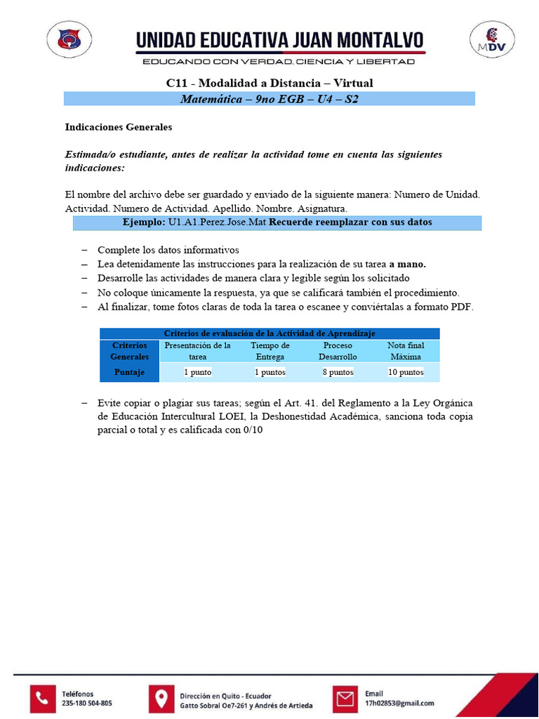 Tarea U4-S2 | PDF | Aprendizaje | Cognición
