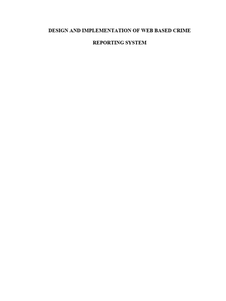 .NG - 46992.24317 Design and Implementation of Web Based Crime ...