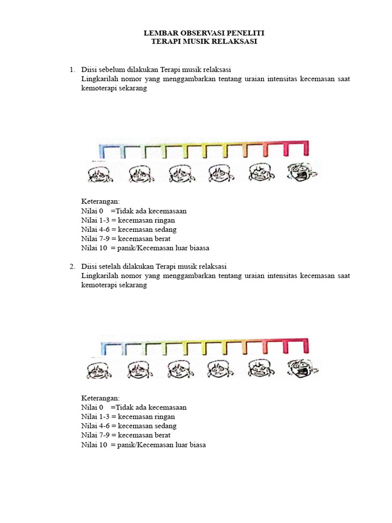 Terapi Musik Reduksi Kecemasan | PDF | Sains & Matematika