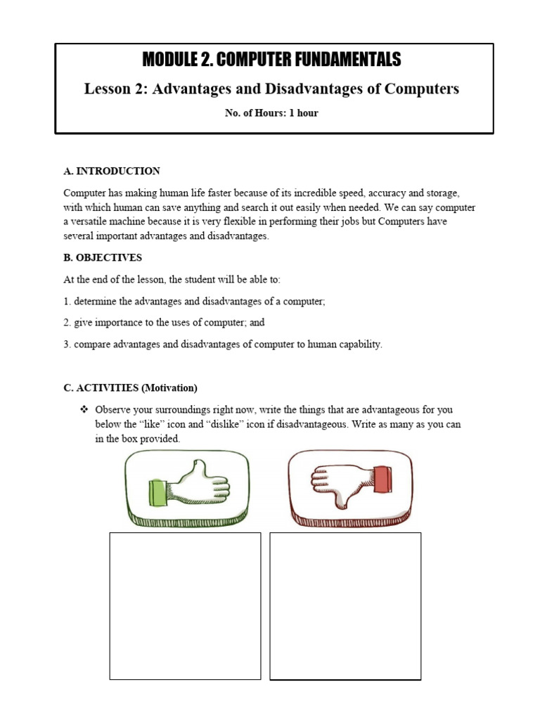 Computer Fundamentals MODULE 2 LESSON 1 | PDF | Computer Data Storage ...
