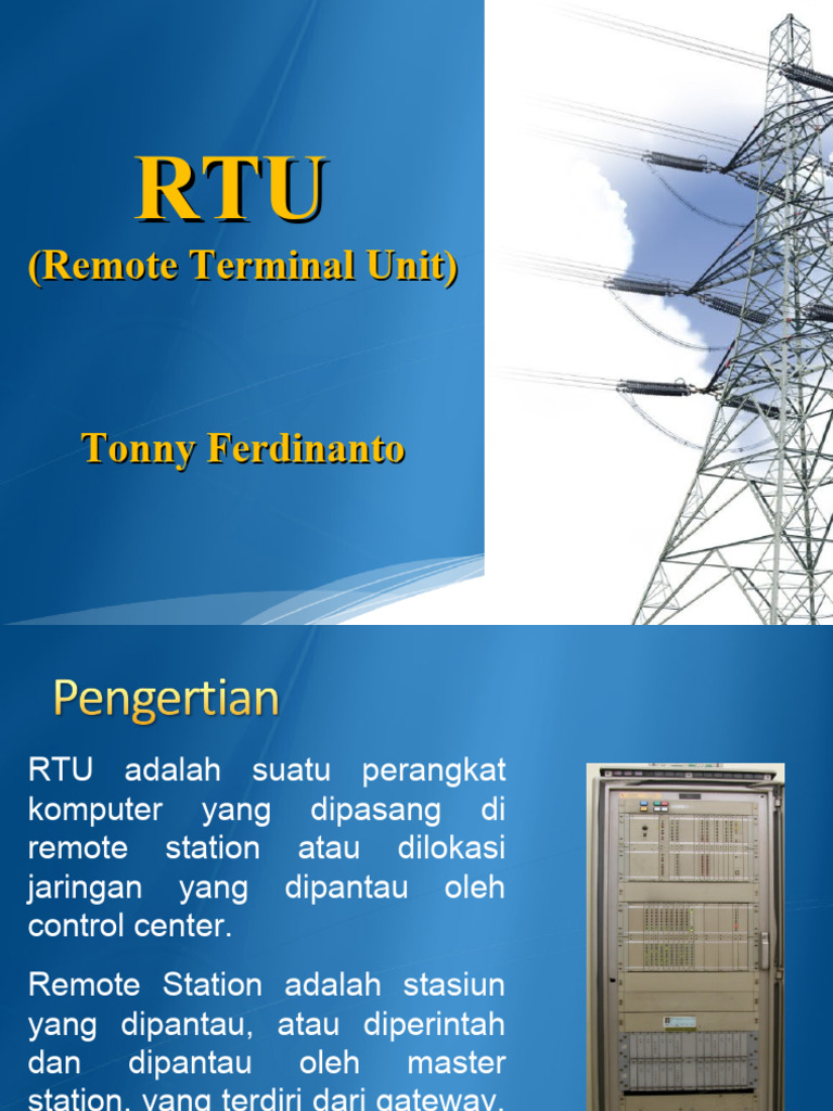 Remote Terminal Unit - Tonnyf - 02112011 | PDF | Komputer