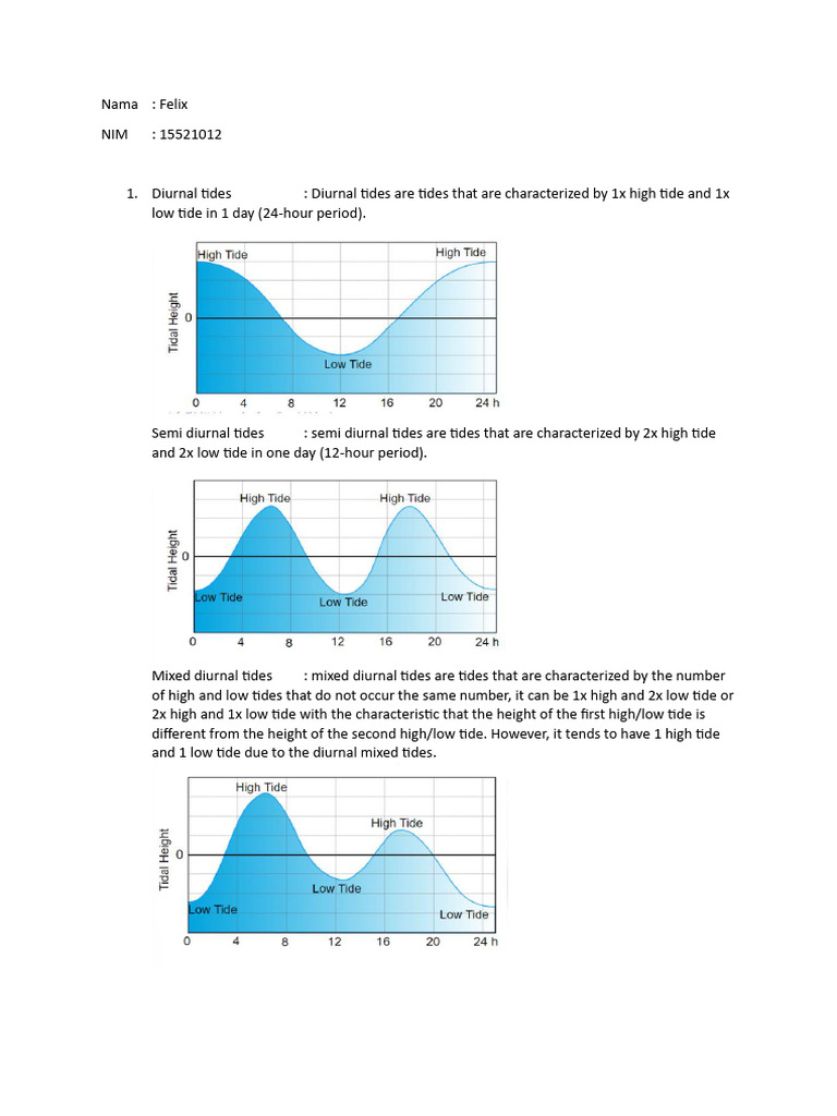 Felix - Assigntment 7 - PADL | PDF | Tide | Earth Sciences