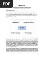 Estrategias FODA: Maxi-Mini y Más | PDF