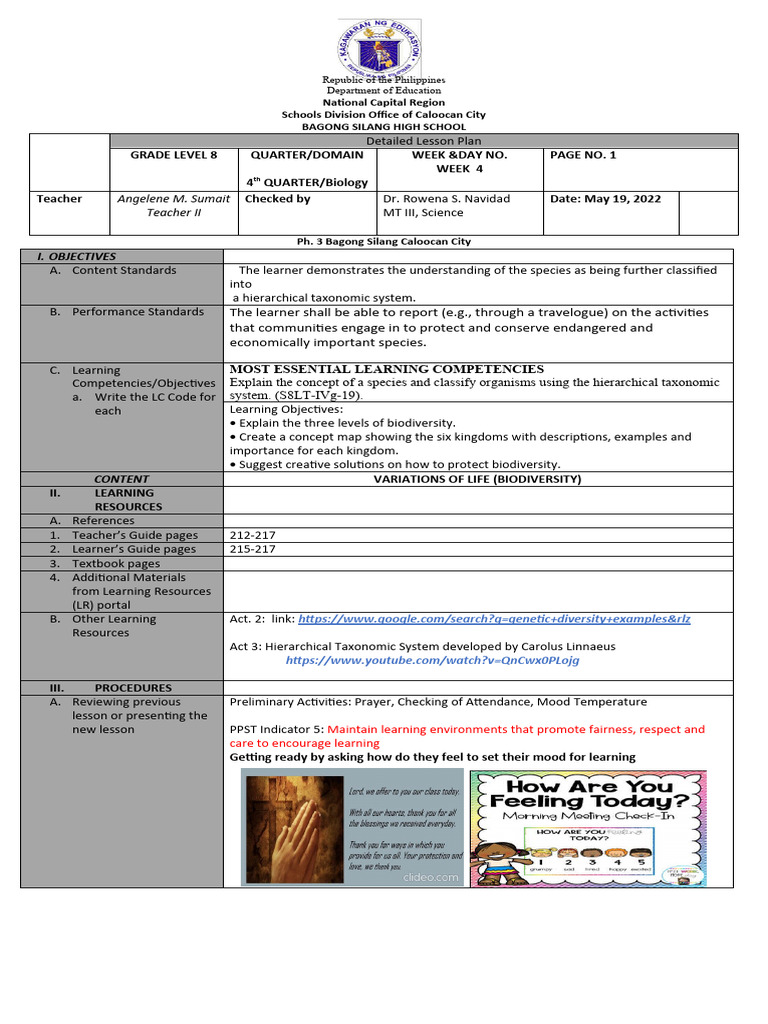 DLP Co2 Amsumait | PDF | Learning | Taxonomy (Biology)
