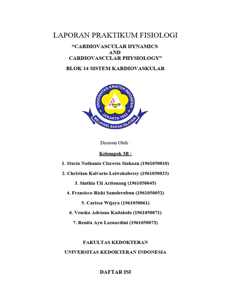 Praktikum Faal-Blok14-3B | PDF | Cardiac Muscle | Action Potential