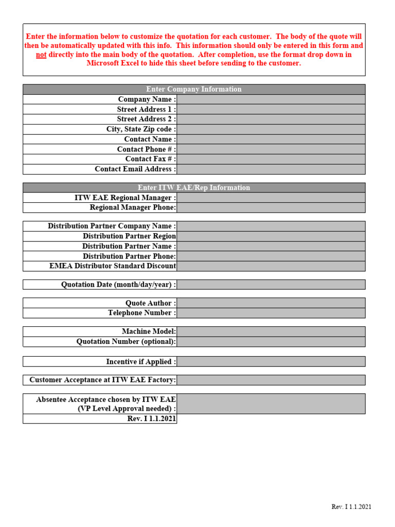 ZEVAv Quotation | PDF | Printed Circuit Board | Calibration