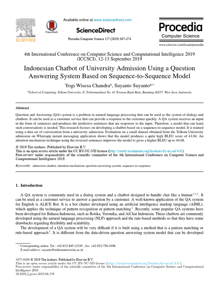 ChatBot Research Paper 1 | PDF | Deep Learning | Artificial Intelligence