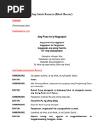 Basic Prayers in Bikol | PDF