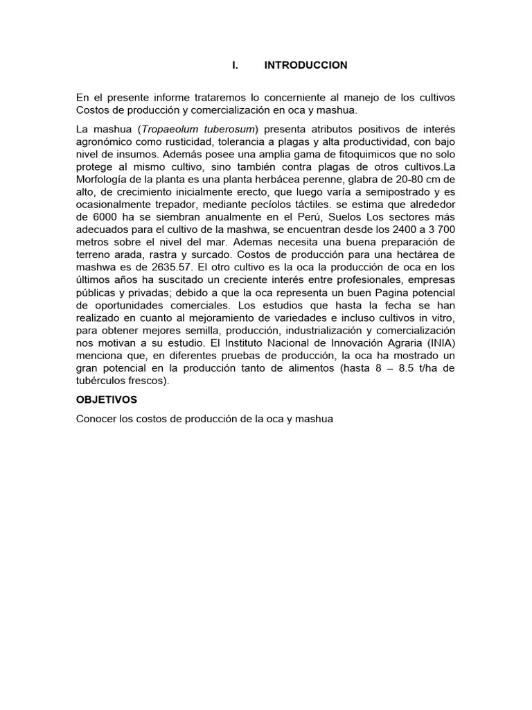 INTRODUCCION | PDF | Siembra | Patata