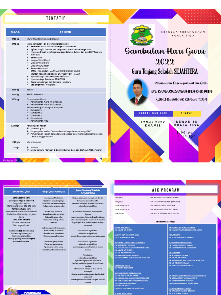 Buku Program Hari Guru 2022 | PDF