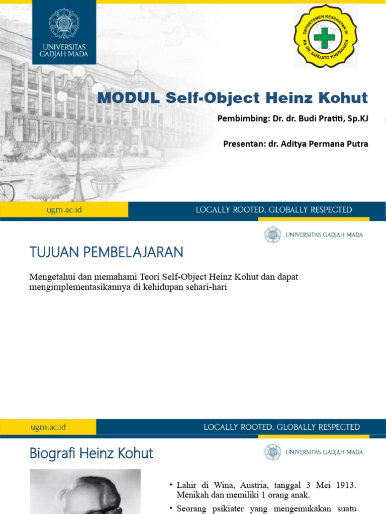 Modul Teori Self-Object Heinz Kohut | PDF | Filsafat | Pengembangan Diri