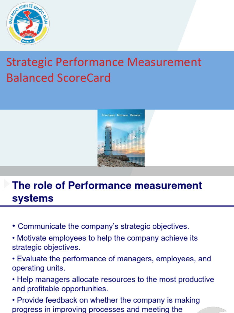 Strategic Performance Measurement Balanced Scorecard | PDF | Strategic ...
