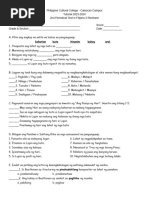 Module7 Aralin1 | PDF