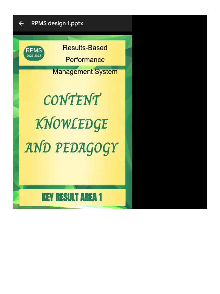 RPMS design 1.pptx - Google Slides | PDF