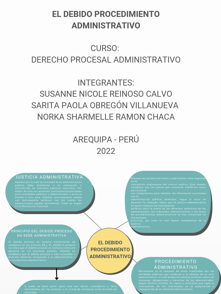 S07.s1- Foro El debido procedimiento administrativo | PDF | Debido al proceso | Justicia