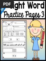 CVC Fluency Sentences Read and Color Short U Words Worksheet ...