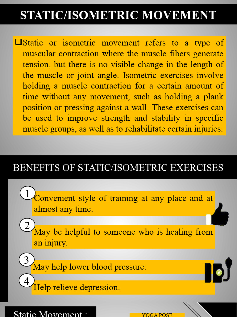 Isometric Exercises Guide | PDF