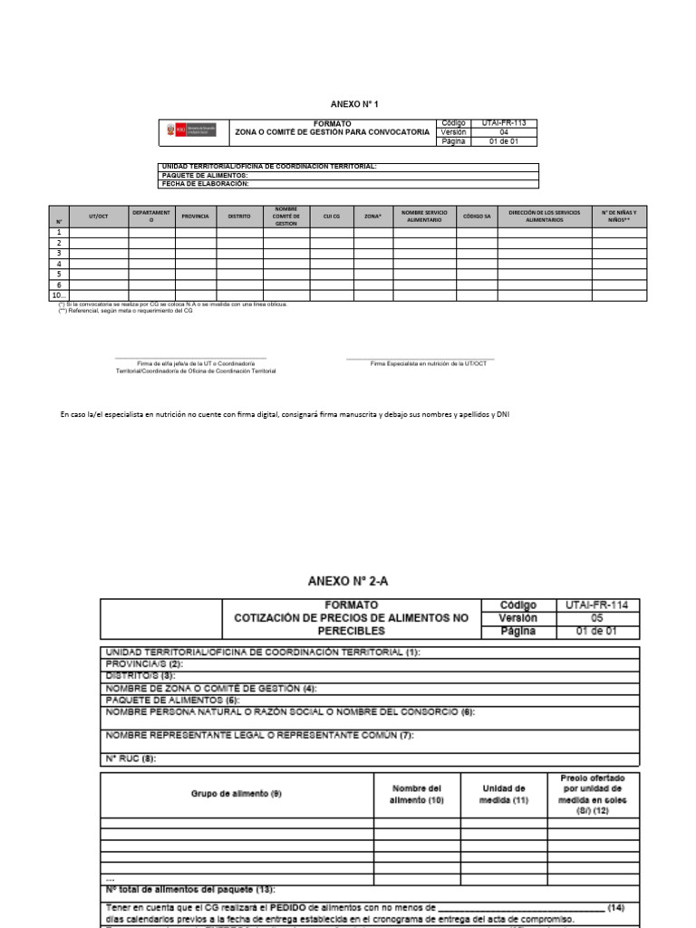 Editables Anexos | PDF